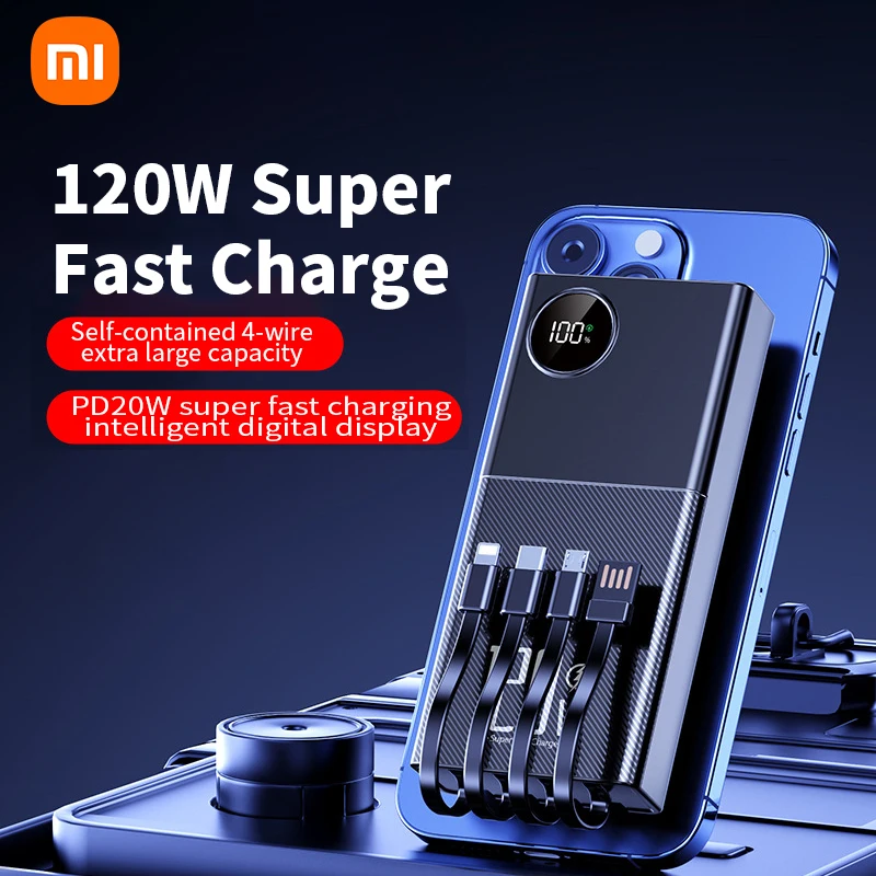 Xiaomi-Portable-Charger-120W-Fast-Charging-Battery-Pack-30000mAh-High ...