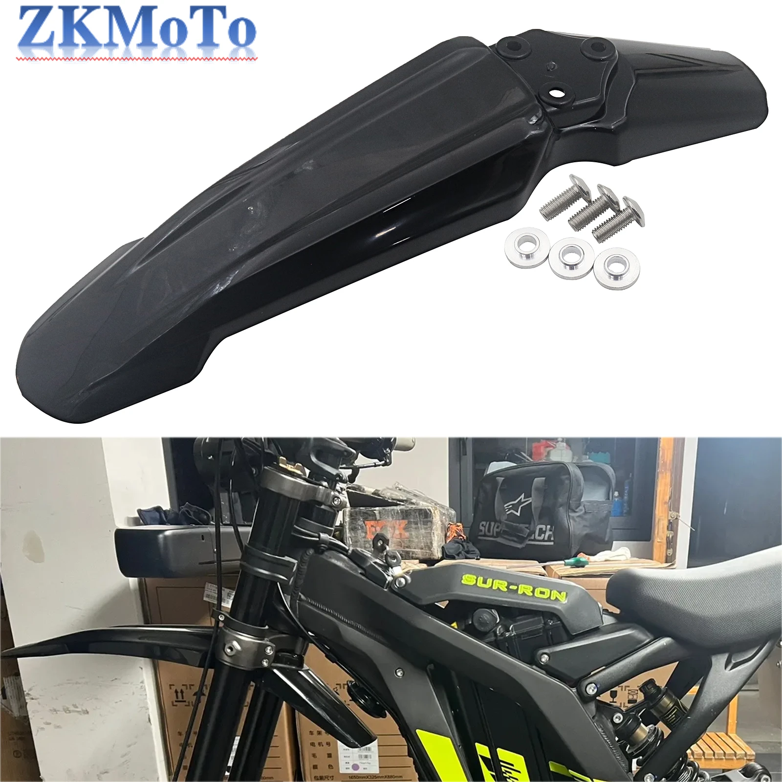 Electric-Motorcycle-Front-Fender-For-Sur-Ron-Sur-Ron-SurRon-Light-Bee-X ...