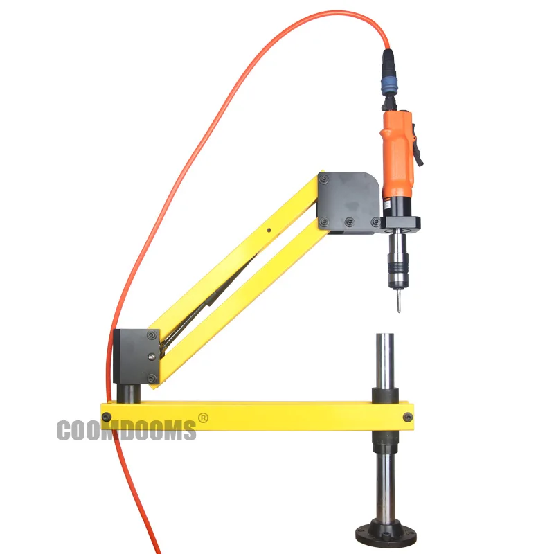 Vertical Pneumatic Tapper Machine Air Tapping Tools ISO M3-M12 Chucks