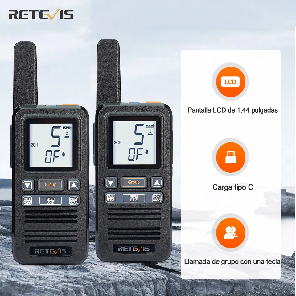 Retevis-walkie-talkie-port-til-RB667-estaci-n-de-Radio-de-recarga-tipo ...
