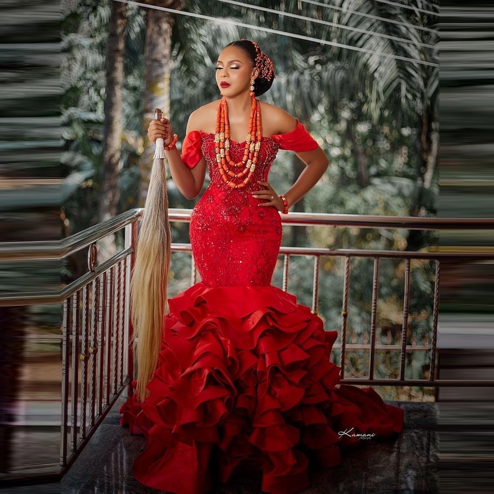 Red Wedding Dresses With Sleeves