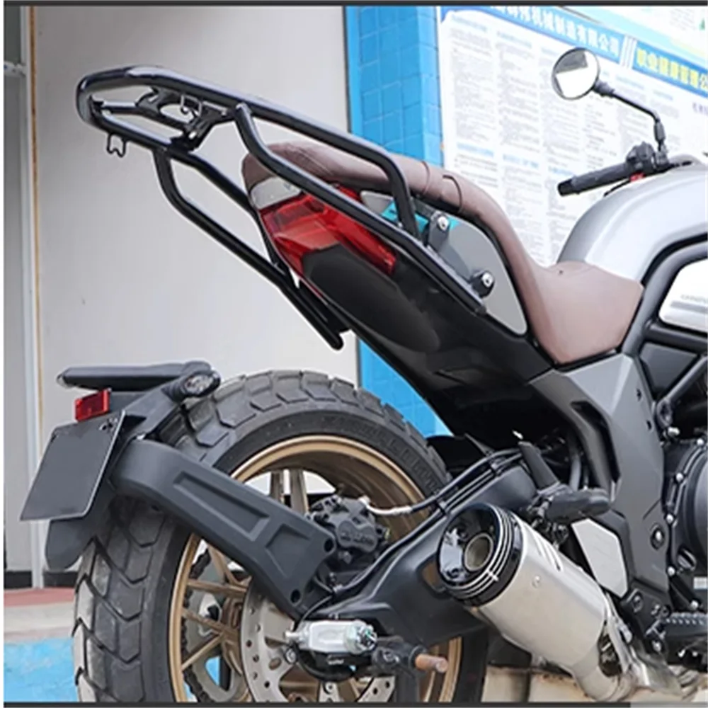 For-Cfmoto-CL-X700-700CLX-modified-rear-shelf-tail-wing-trunk-storage ...
