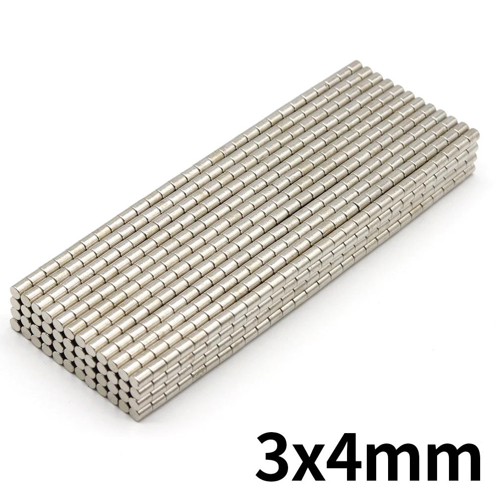 5-10-20-50-100-200Pcs-Small-Round-Magnet-3x4-Neodymium-Magnet-N35-3mm-x ...