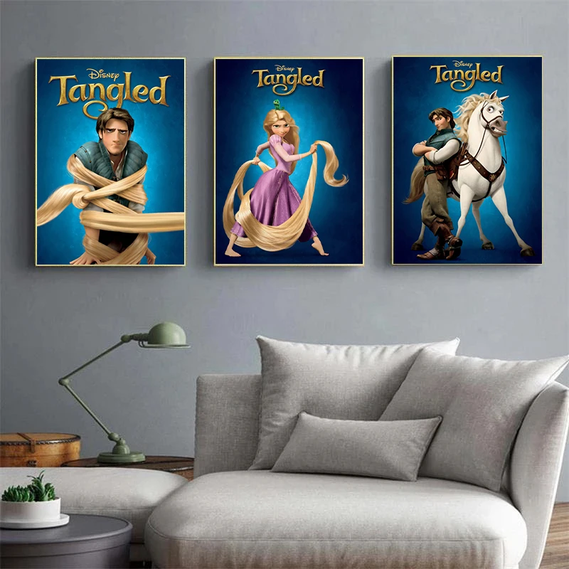Tangled Painting From Movie