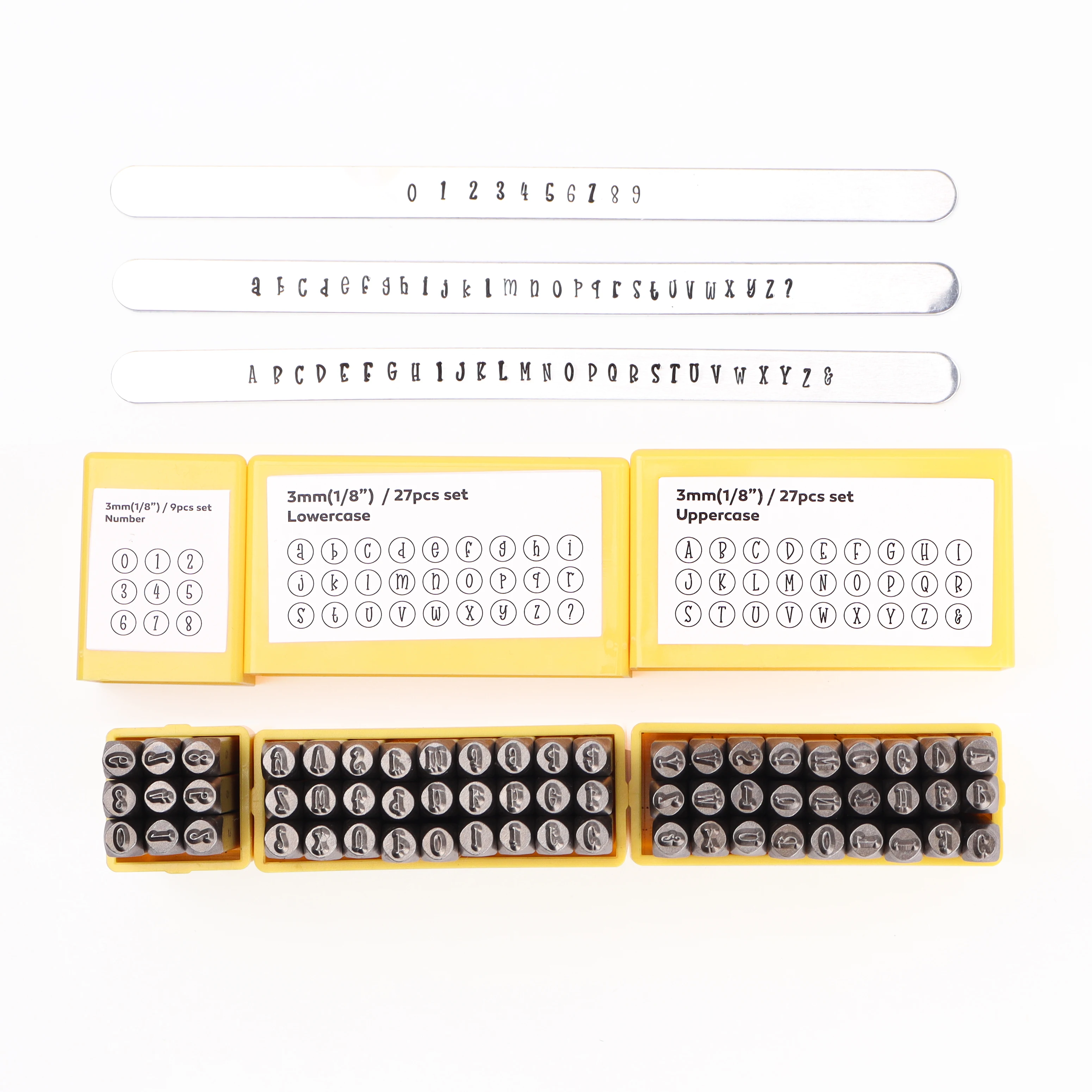 Metal Stamping 3mm Metal Stamps Steel Die Metal Stamping Kit Number ...