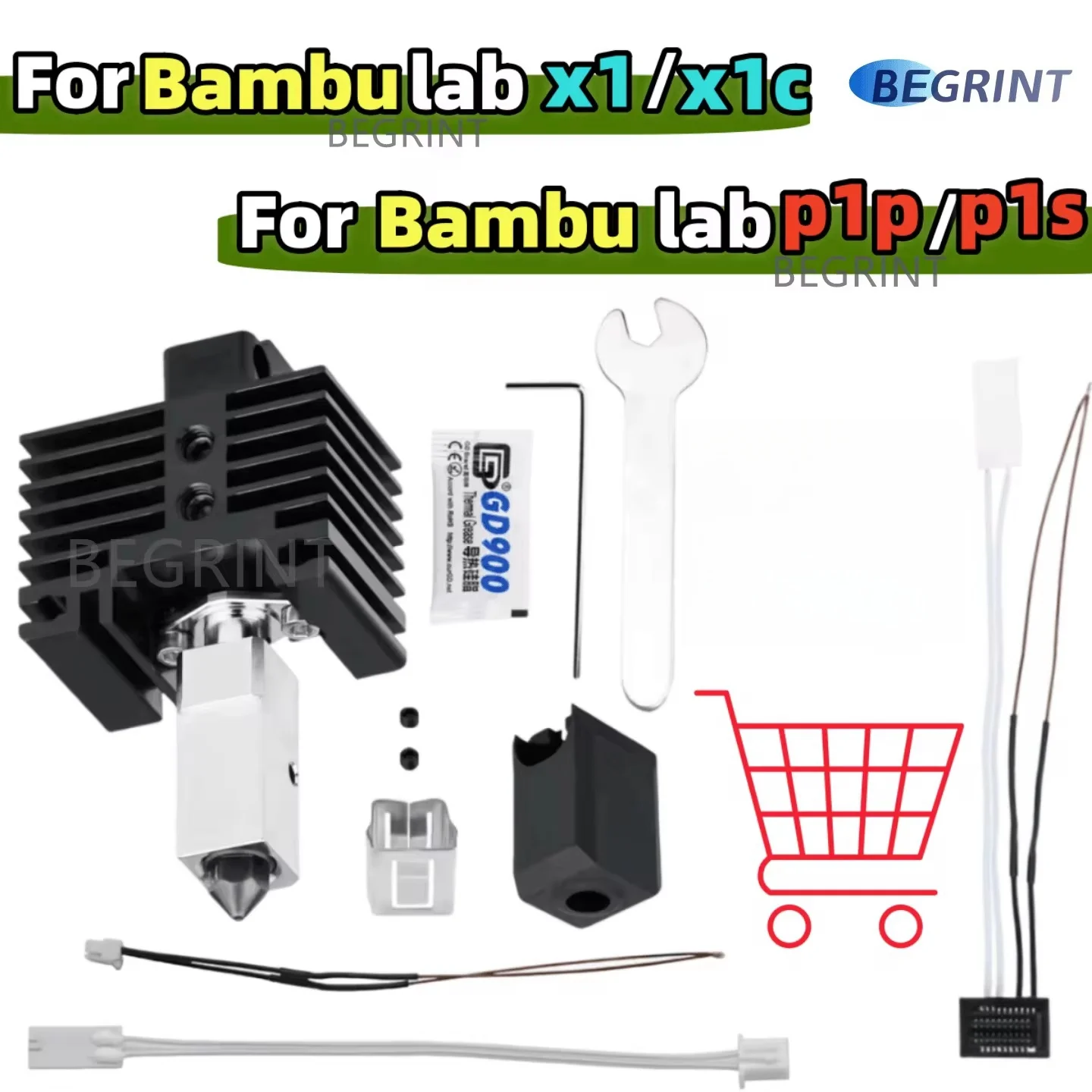 For-Bambu-Lab-Hotend-Upgrade-2-0-Version-Bambulab-Bi-Metal-Fit-Bamboo ...