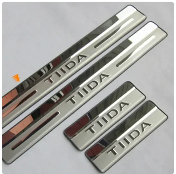 Car-Styling-Stainless-Steel-Door-Sill-Scuff-Plate-Car-Accessories-For ...
