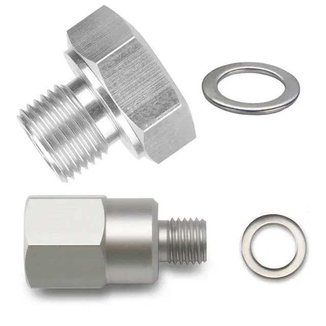 M16 To 1/8 NPT M12 To 3/8 NPT LS Swap Sensor Adapters - M16 To 1/8 NPT ...