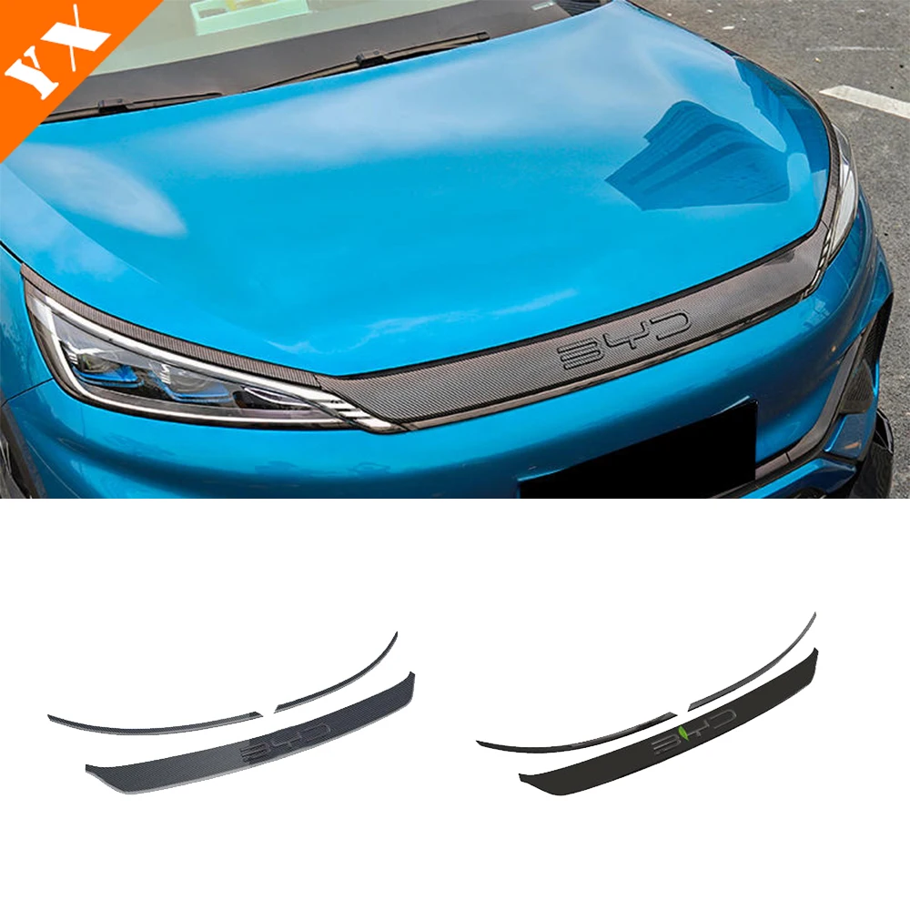 For-BYD-ATTO-3-Yuan-Plus-Accessories-2022-2023-Carbon-Black-Garnish-Car ...