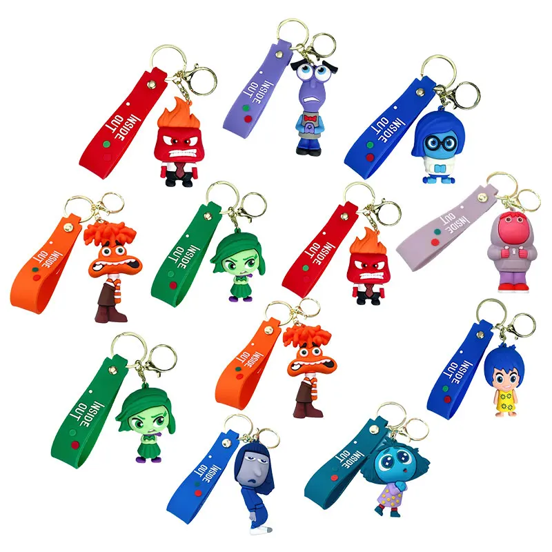 Cartoon-Anime-Inside-Out-Keychain-para-Crian-as-Chaveiro-Ornamento ...