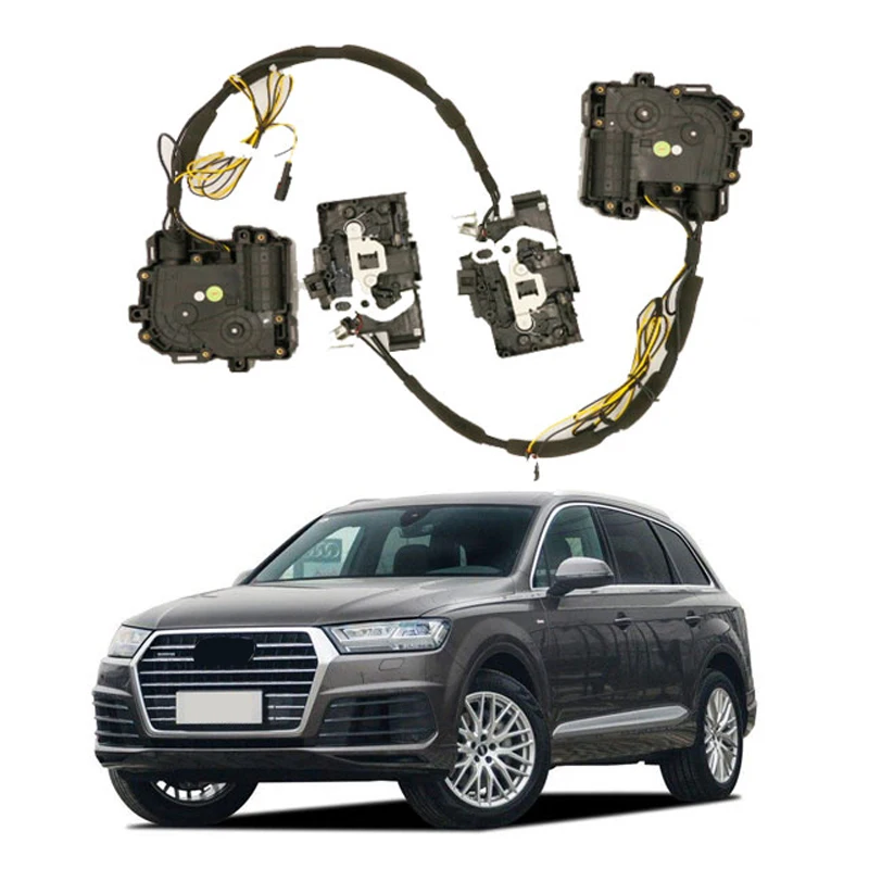 Car Soft Close Door Latch Pass Lock Actuator Electric Absorption ...