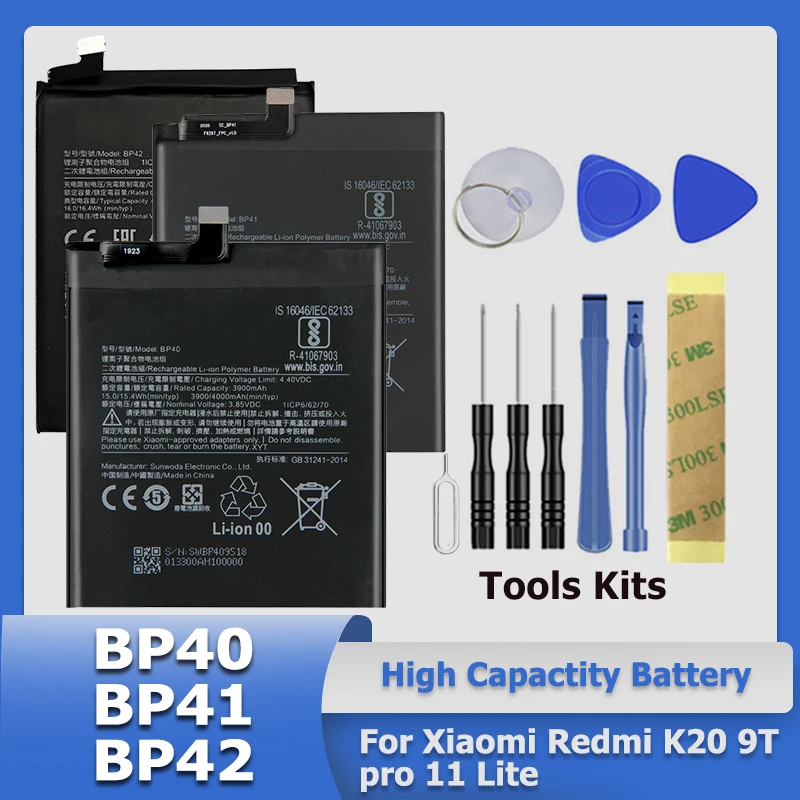 XDOU-bater-a-de-alta-calidad-BP41-BP40-BP42-para-Xiaomi-Redmi-K20-Pro ...