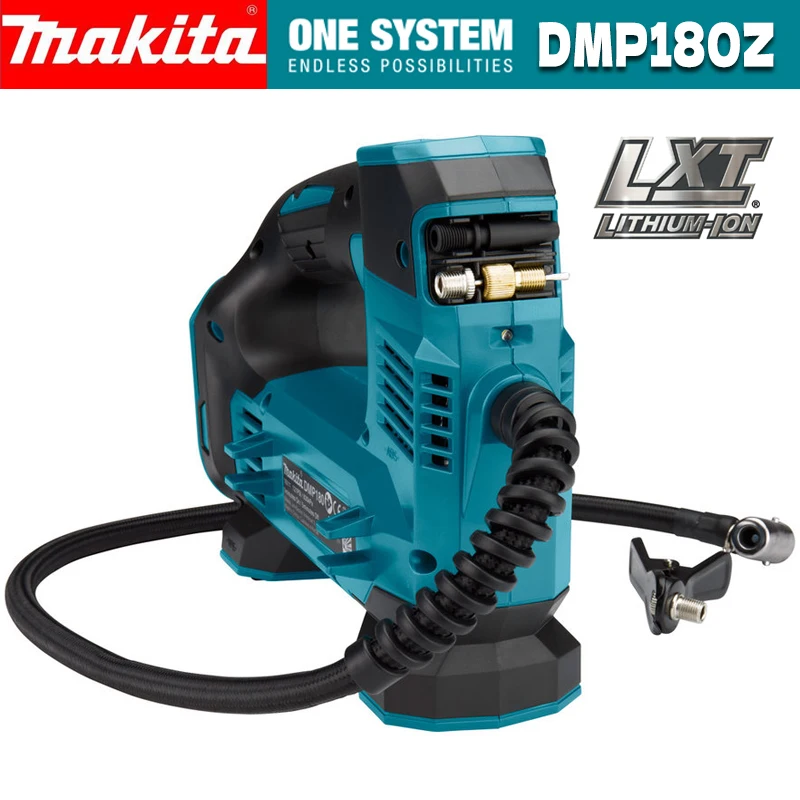 Makita-DMP180-18V-LXT-Cordless-Inflator-For-Car-Portable-Tyre-Inflator ...