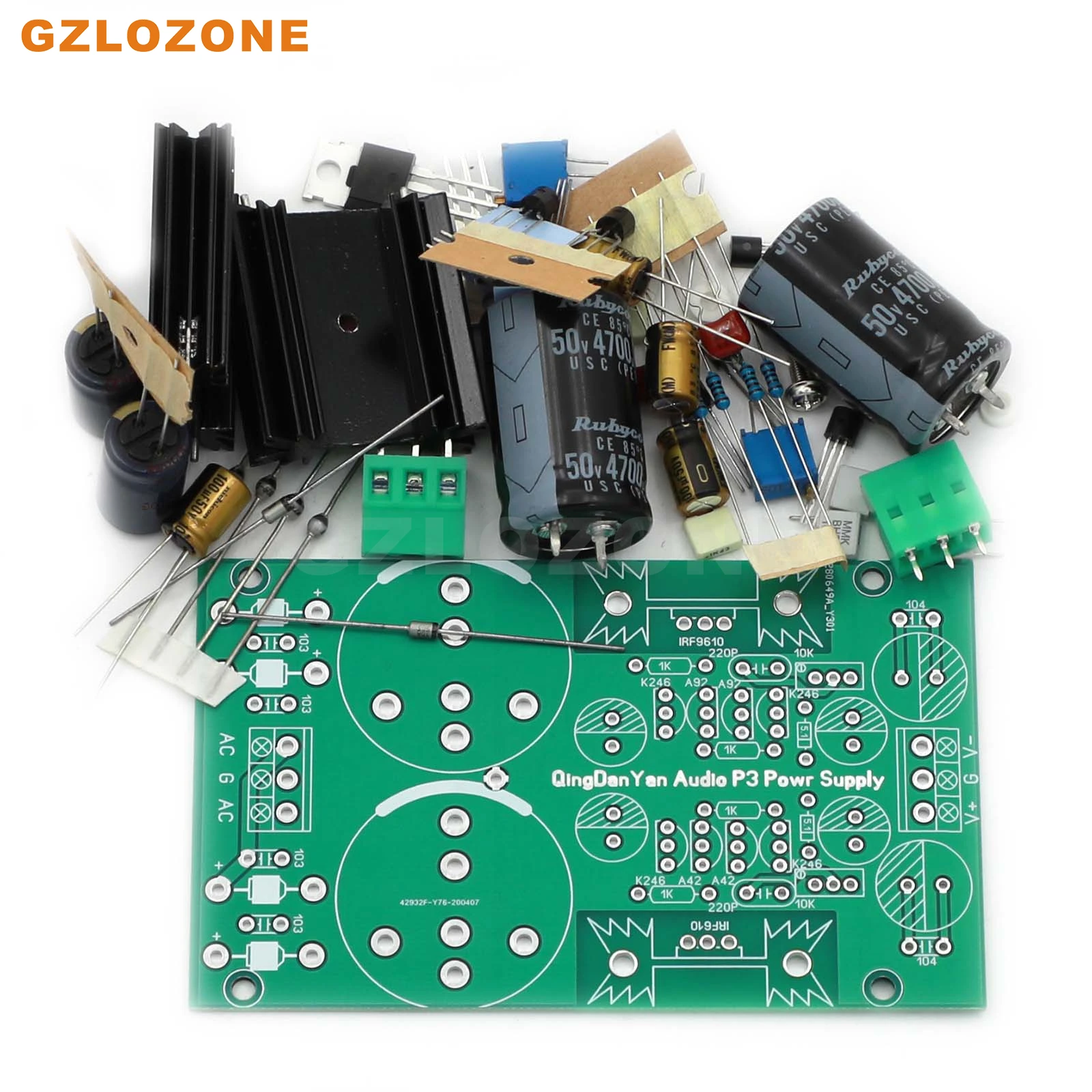 P3 Wata High Speed DC Regulated Power Supply Bare DIY Kit/Finished ...