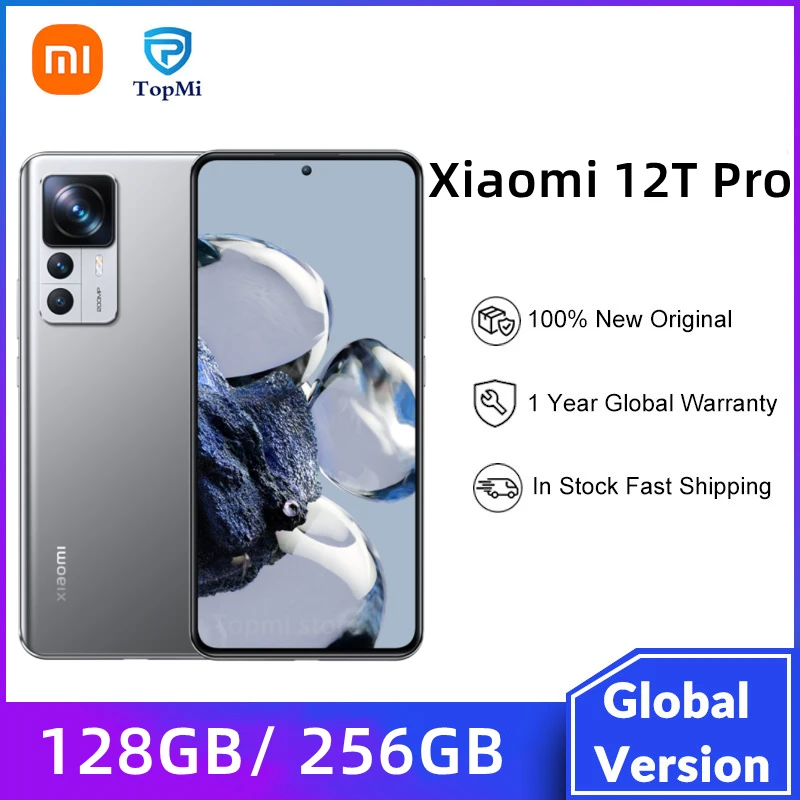 Xiaomi 12 T Pro Versão Global 8gb 256gb Smartphone 6.67 Amamoled ...
