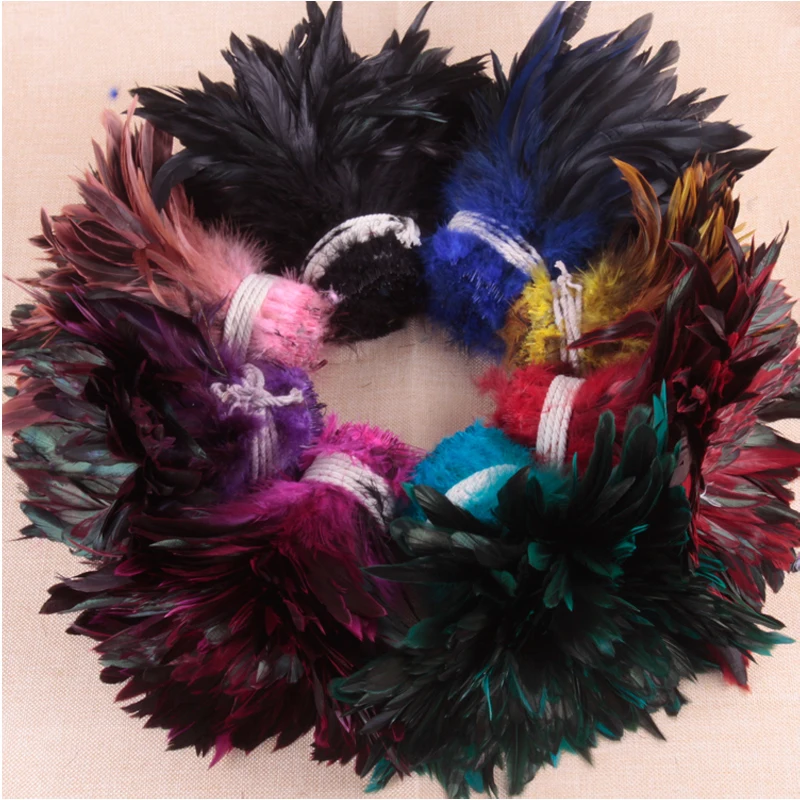 100pcs/Lot Cheap Plumas Feather 15-20cm Natural Rooster Feathers for ...