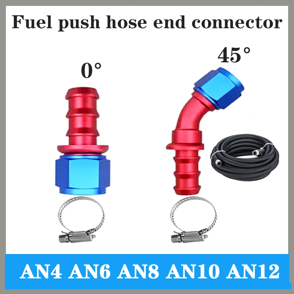 Uuiversal-AN4-AN6-AN8-AN10-AN12-Oil-Fuel-Cooler-Push-On-Hose-Fitting-0 ...