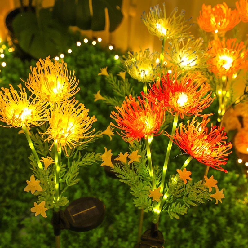 Discover the Beauty of Solar Red Color Decorations for Your Outdoor Space