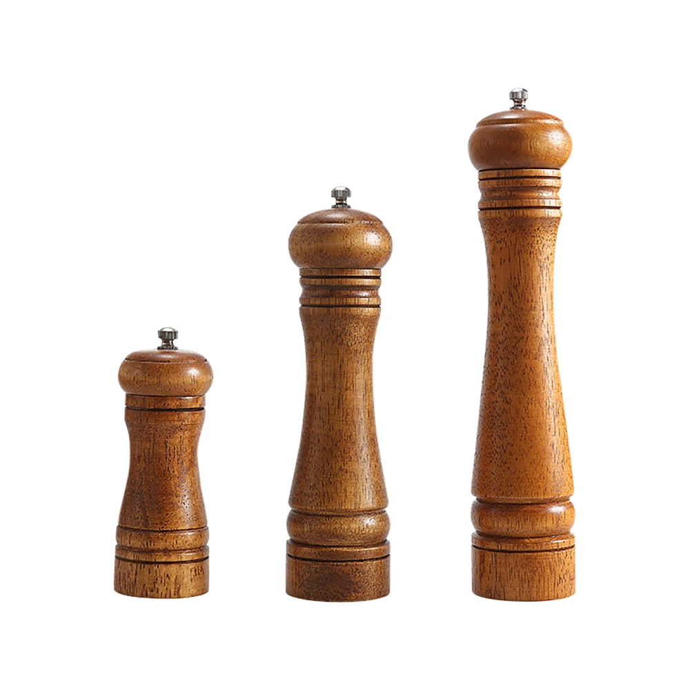 Manual-Pepper-Grinder-Wooden-Salt-And-Pepper-Mills-Multi-purpose-Spice ...