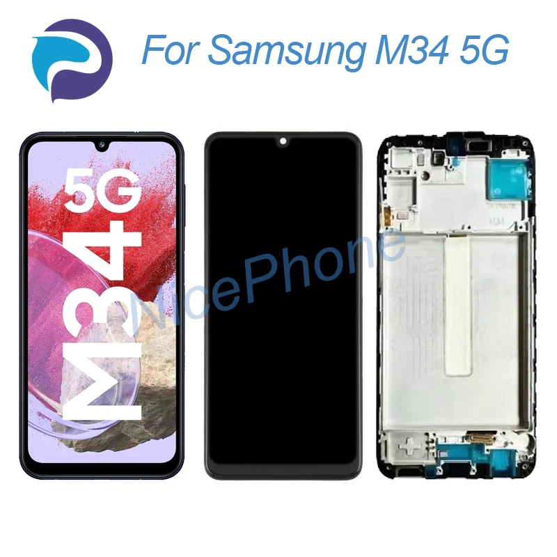 for-Samsung-M34-5G-LCD-Screen-Touch-Digitizer-Display-2340-1080-SM ...