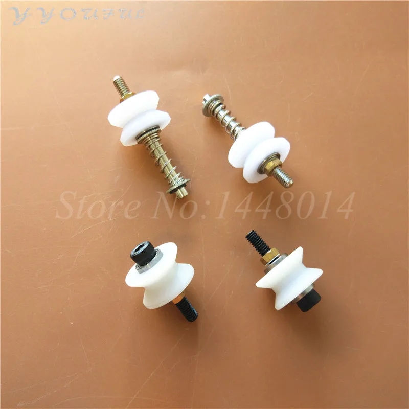 4pcs/set Engraving cutting plotter Pcut carriage panel white roller P ...