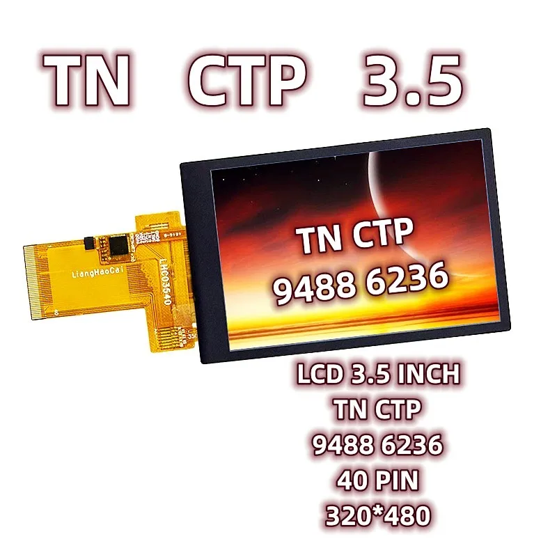 CTP3-5-INCH-ILI9488-FT6236-LCD-Screen-Capacitive-Touch-40-pin-320-480 ...