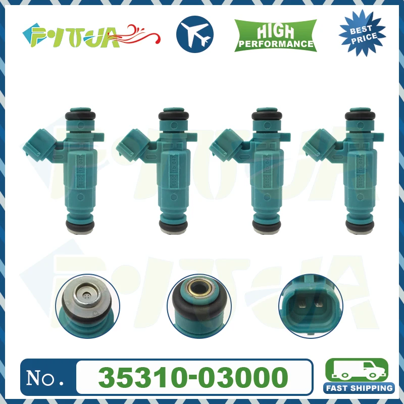 4pcs-Fuel-injector-35310-03000-Fits-for-Hyundai-i20-PB-PBT-1-2-57-KW ...