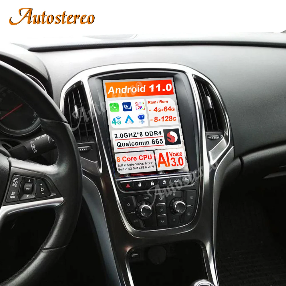 Android11 8+128 For Opel Astra J Cd300 Cd400 Cd500 Dvd600 Dvd800 Car ...
