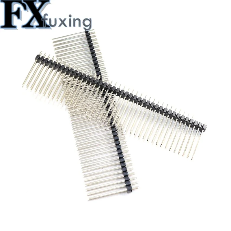 PCB Connector 10PCS 40-Pin 2.54mm Header Socket Strips - Single Row ...