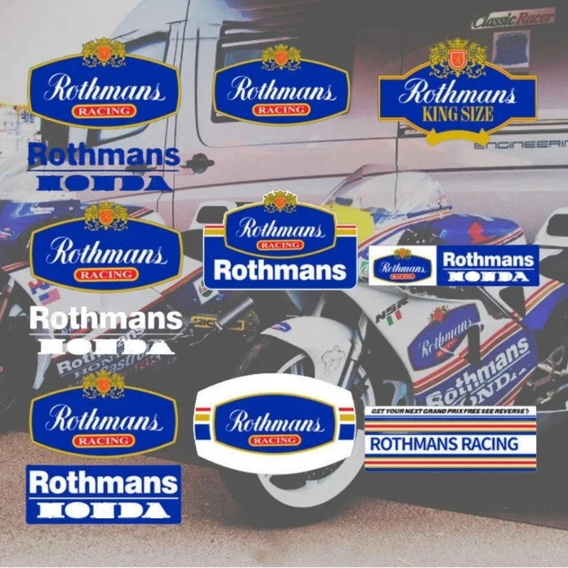 Rothmans-Autocollant-Modifi-Sponsor-Racing-Carburant-Moteur-de ...