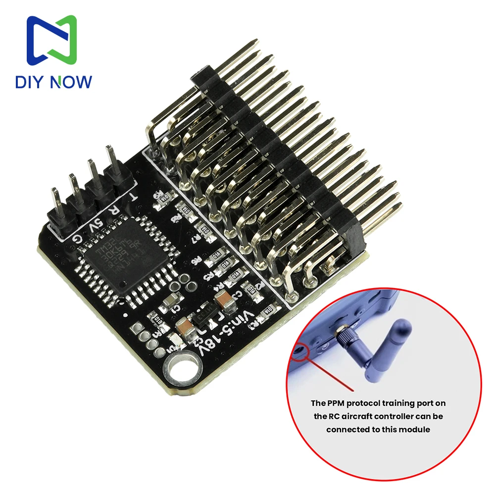 8-Way Signal Converter PWM Conversion Module for FPV Drone Receivers ...