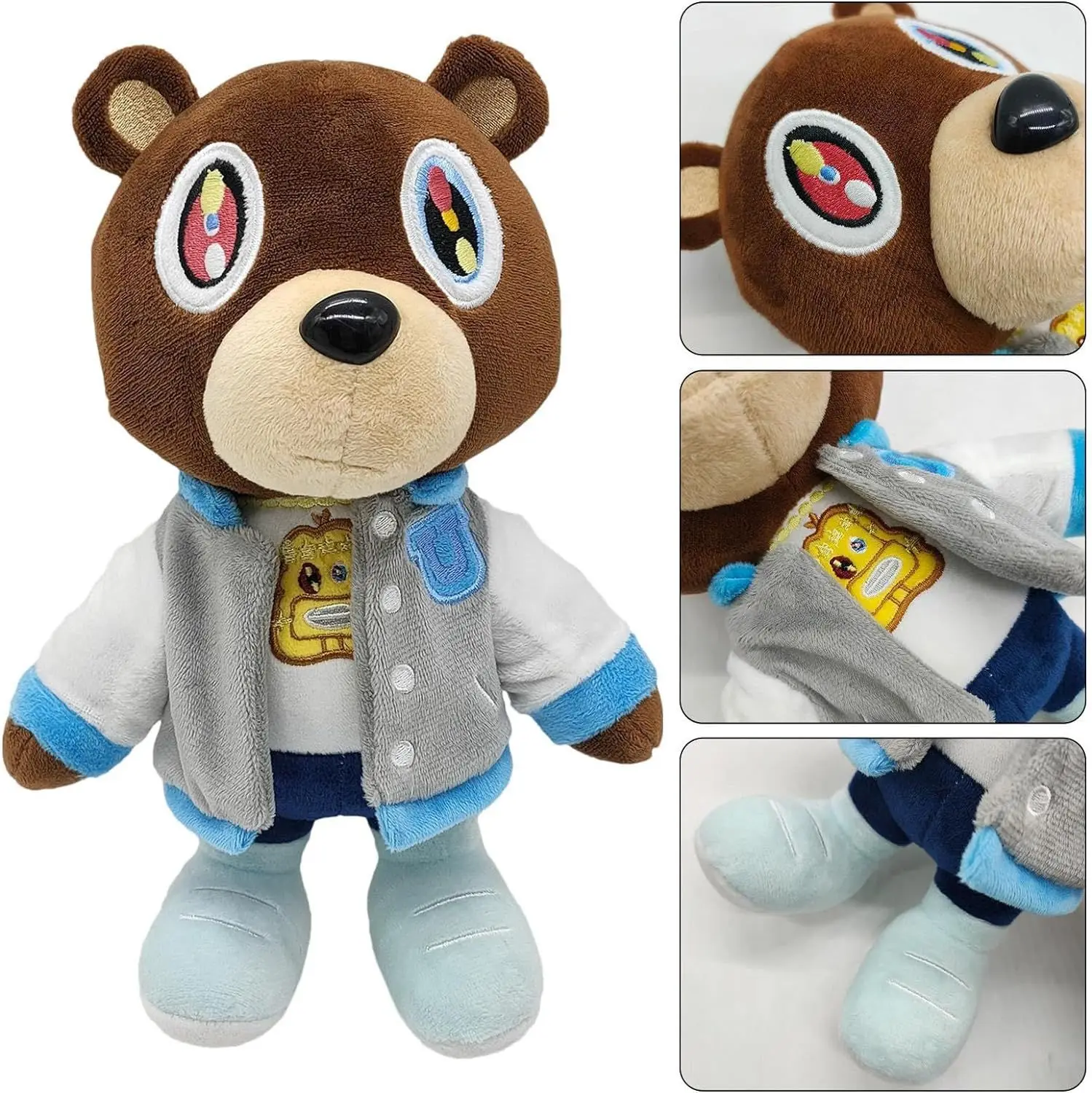 25-30cm-Handmade-Bear-Plush-Doll-Cute-Teddy-Bear-PP-Cotton-Soft-Cartoon ...
