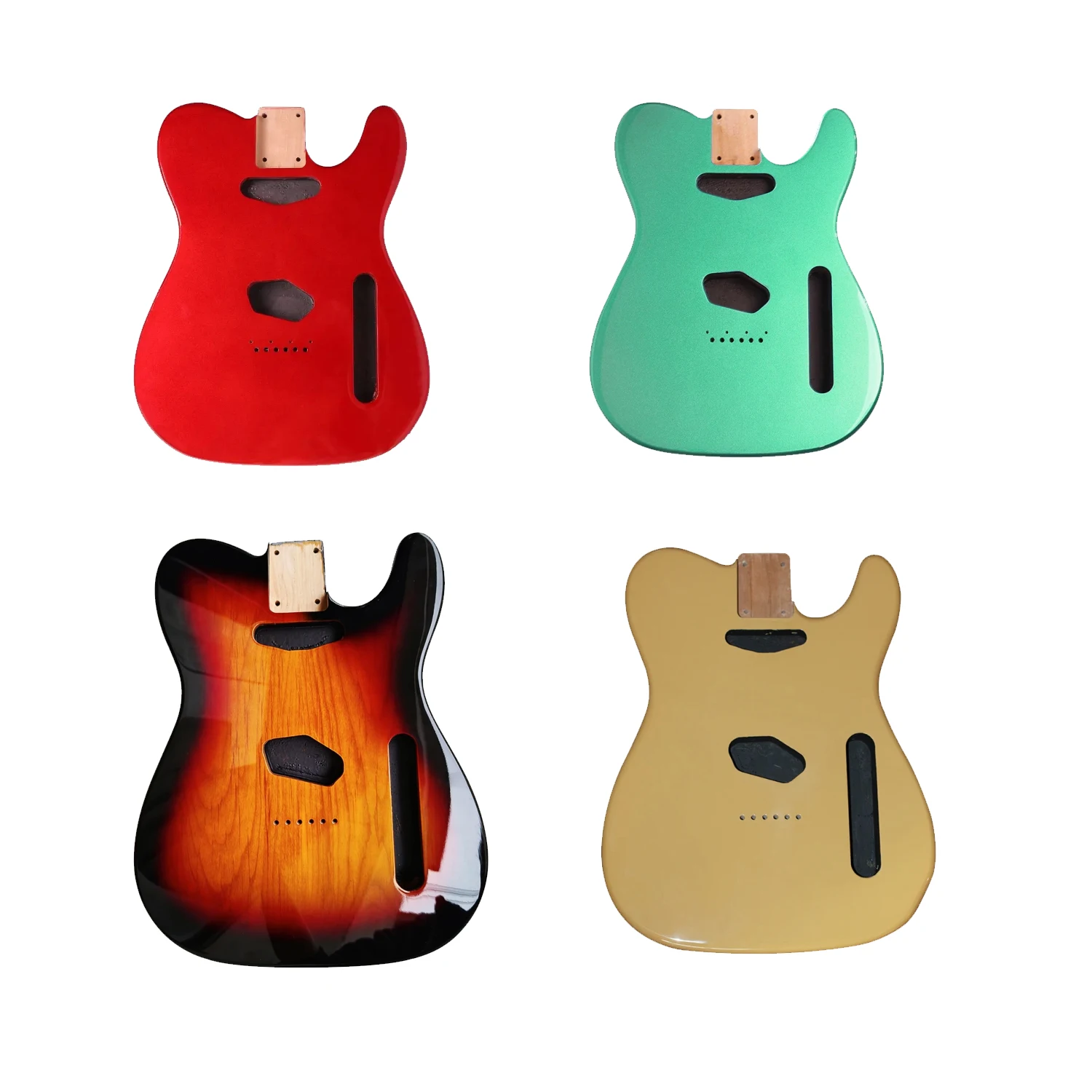Alder TL Guitar Body Glossy Butter Yellow Telecaster Electric Guitar ...