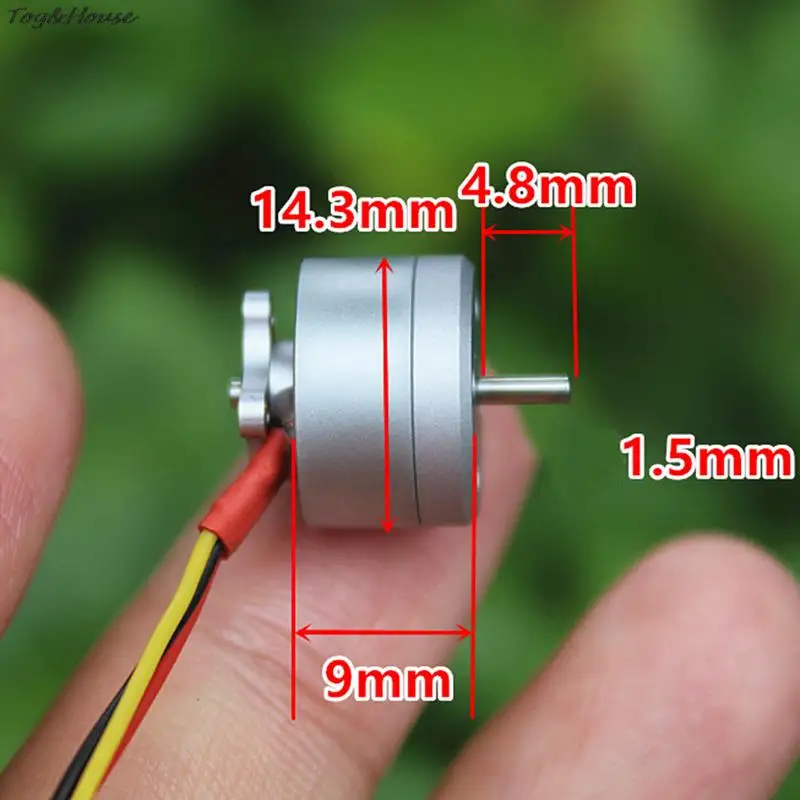 Micro 1104 HM Brushless Motor 1-2S 4300KV Mini RC Quadcopter Drone for ...
