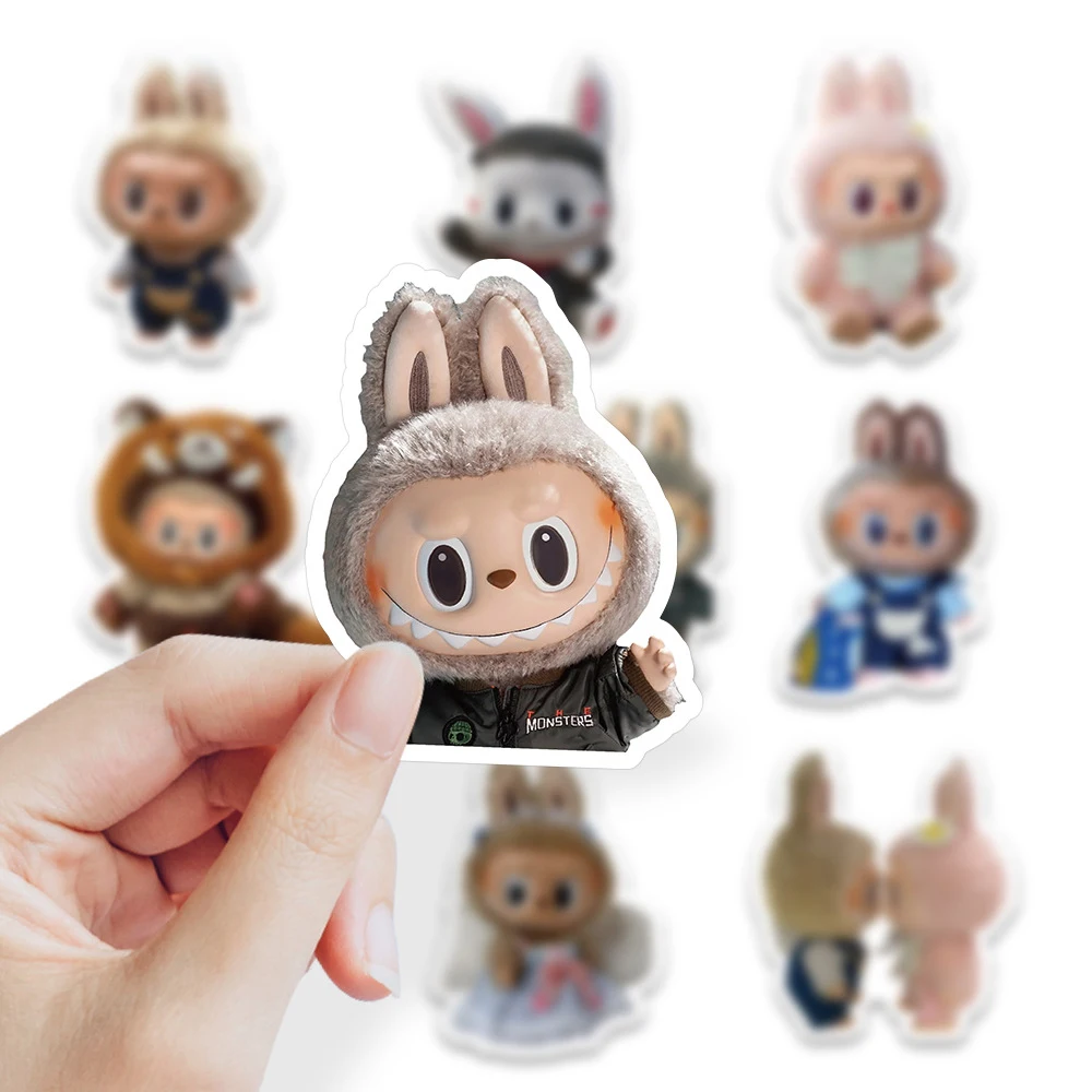 Labubu Window Sticker Labubu Stickes Olls 500Pcs - 8 Style Labubu ...