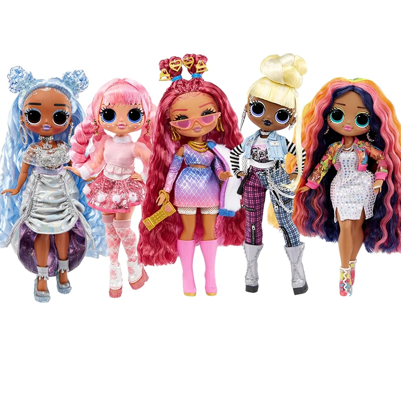 2022-new-genuine-lol-doll-OMG-doll-oversized-sister-neon-bee-girl-play ...