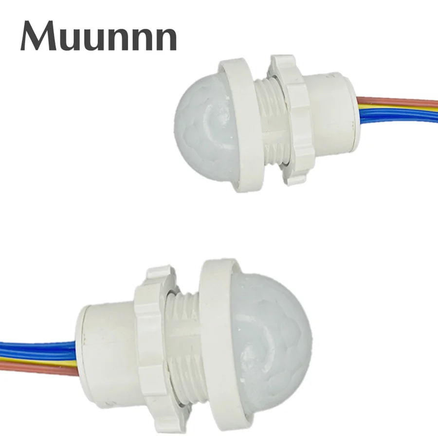 Muunnn-220V-110V-PIR-Sensor-Detector-Smart-Switch-LED-PIR-Infrared ...
