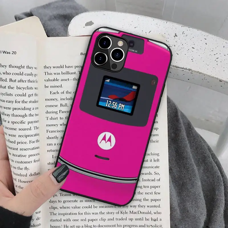 Motorola Flip Phone Pink