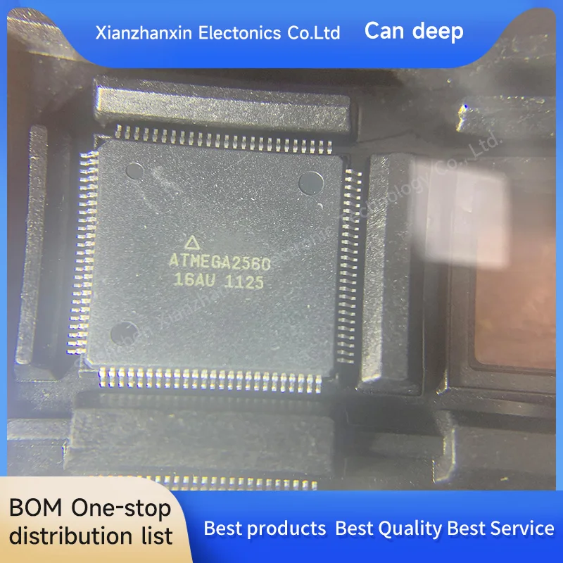 ATMEGA2560-16AU ATMEGA2560 TQFP100, microcontrolador de 8 bits, nuevo y original, 1 unidad