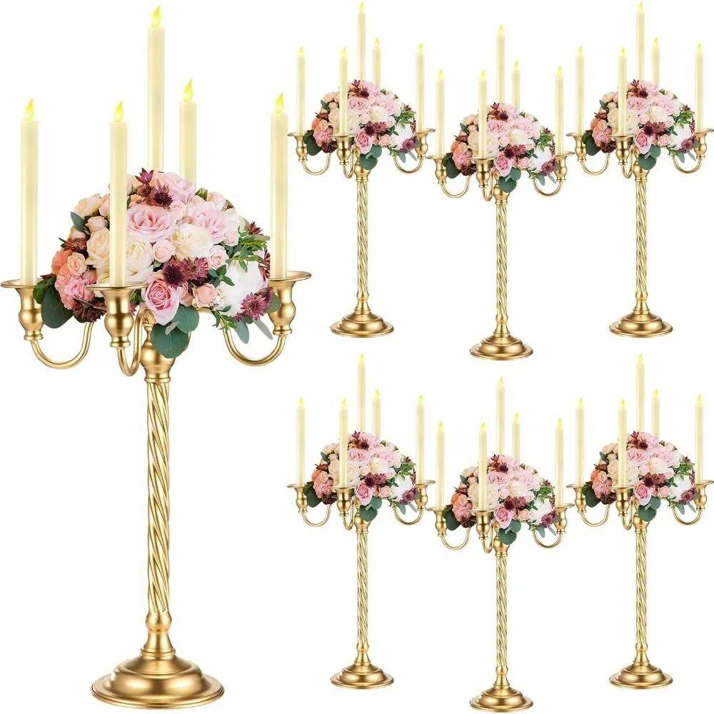 Metal-Casti-al-para-Mesa-Centerpieces-Floral-e-Flor-Floor-Stand-para ...