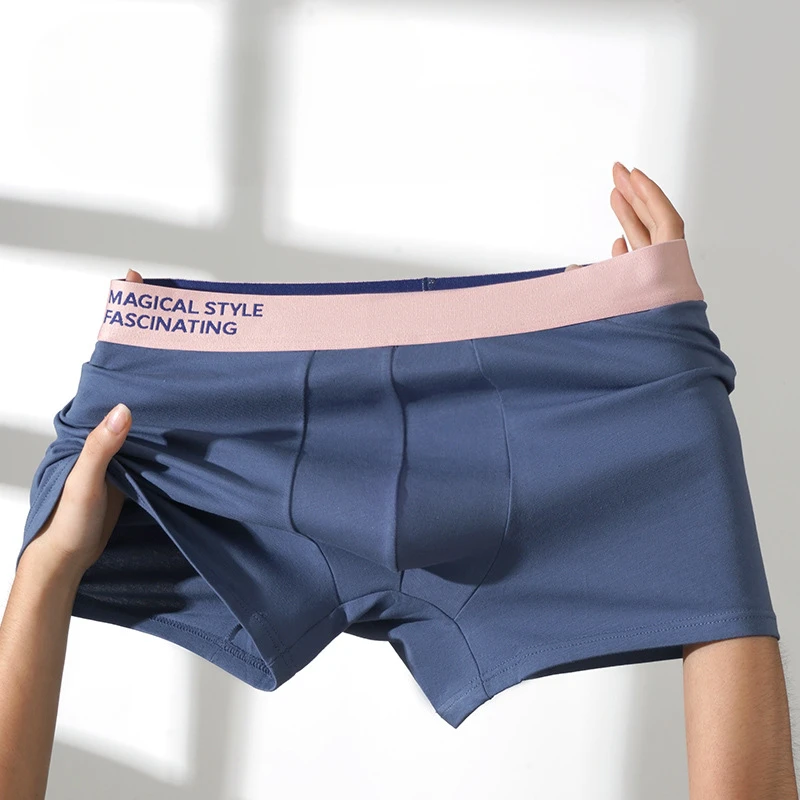 Combed-Cotton-Contrasting-Color-Men-s-Underwear-Skin-friendly ...