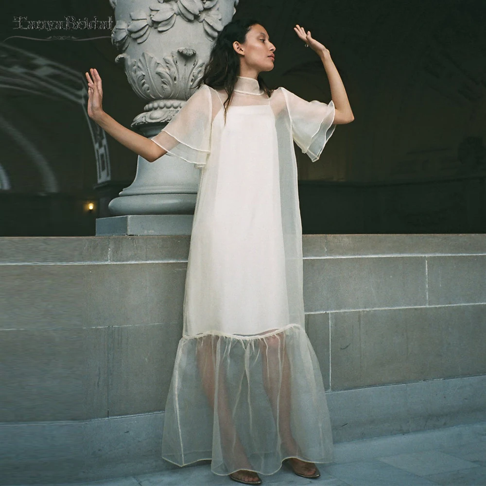 Silk-Organza-Maxi-Length-Wedding-Dress-Exaggerated-Ruffle-Hem-Tiered ...