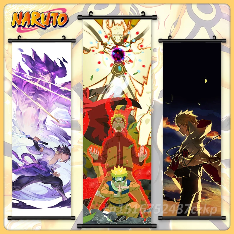 Naruto-Wall-Art-Uchiha-Sasuke-Canvas-Pictures-Uzumaki-Japan-Poster ...
