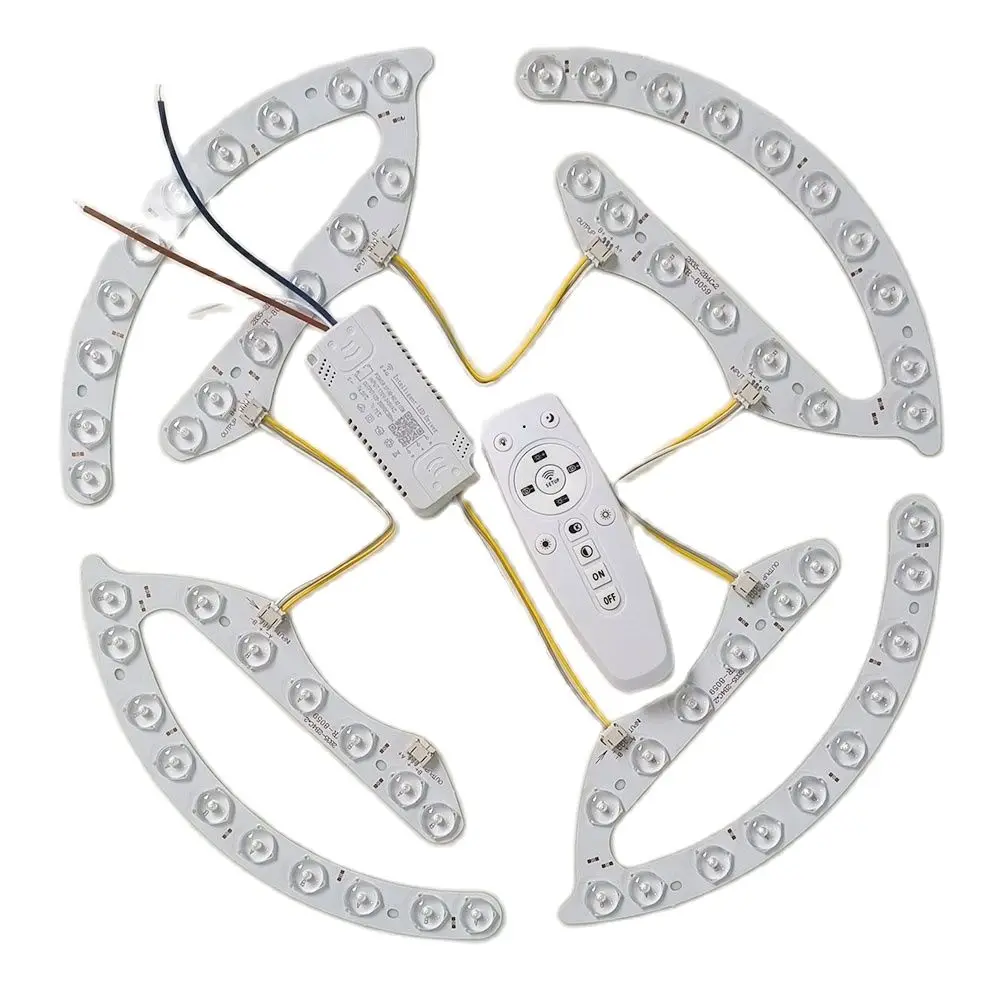 Led module light includes 2.4G remote control driver for replacement of ...
