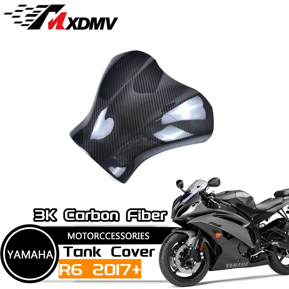 Carbon-Fiber-Tank-Cover-Protector-Kit-Cover-Motorcycle-Frame-Fairing ...