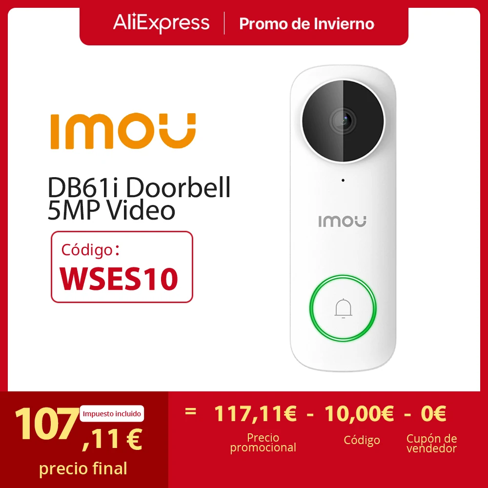 IMOU-timbre-de-puerta-con-v-deo-DB61i-para-el-hogar-timbre-de-puerta ...