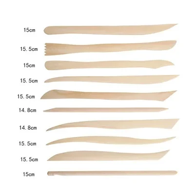 10Pcs-Set-Carving-Crafts-Wooden-Clay-Sculpture-Knife-Pottery-Sharpen-Modeling-Little-Figurines ...