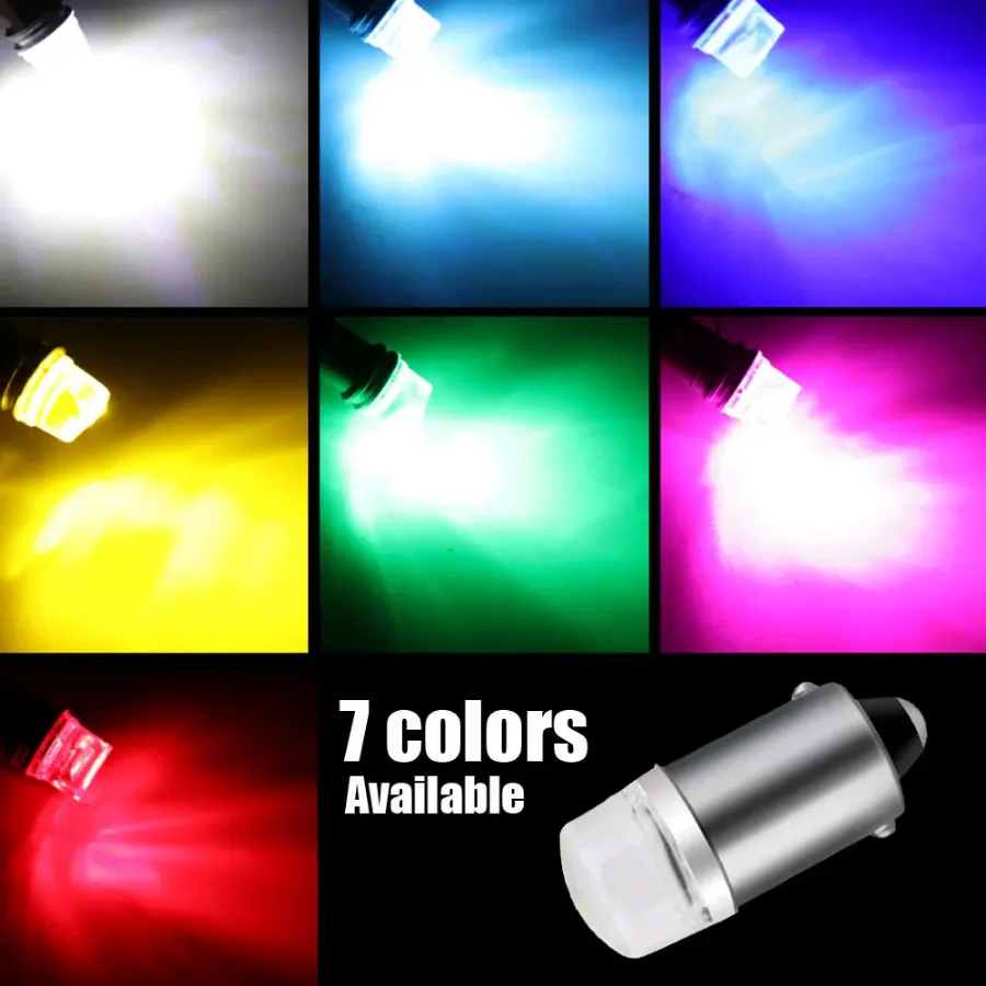 2x-Car-Interior-Indicator-Bulb-License-Plate-Bulb-DC-2V-BA9S-T4W-T2W ...