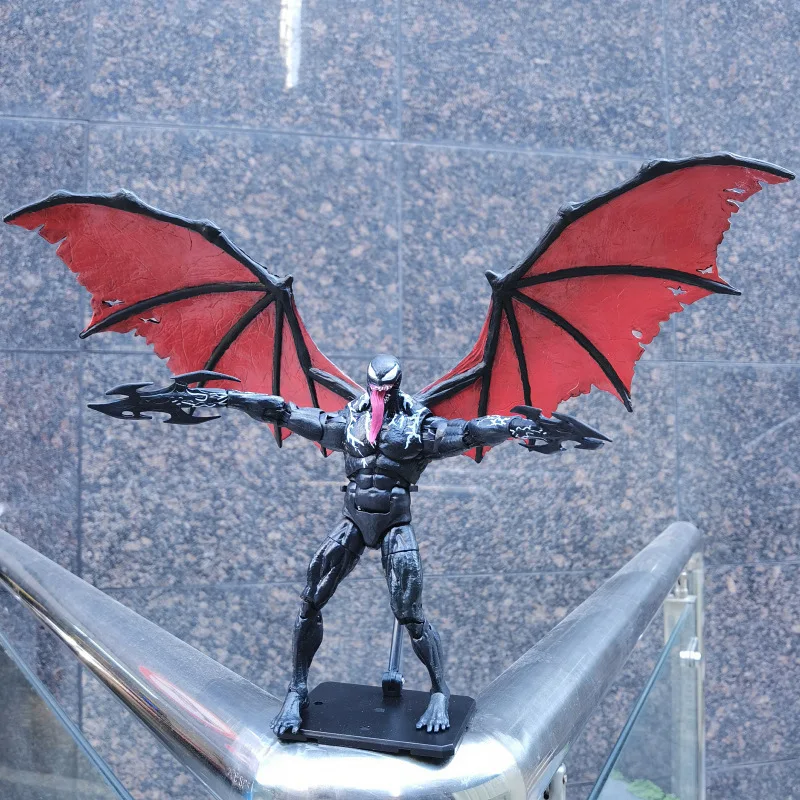 with Wings Venom Action Figure Comic Version Super Cool Venom Movable ...