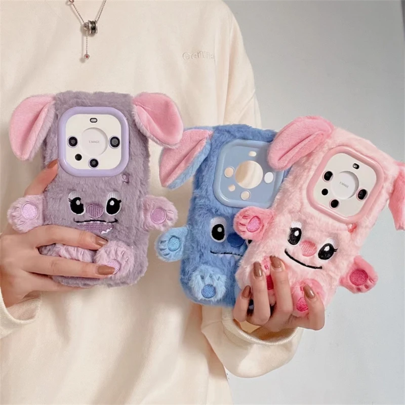 Stitch-Plush-Phone-Case-For-Xiaomi-Redmi-Note-13-Pro-Plus-12-11-11T-11S ...
